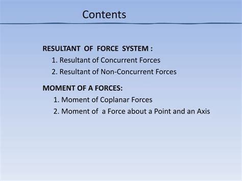 Engmech 06 Equilibrium Of Non Concurrent Force System Pdf