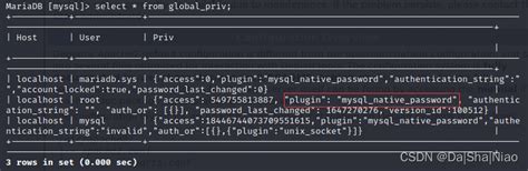 Linux Mariadb 104mysql无密码登录问题解决mariadb Root Password Invalid Csdn博客