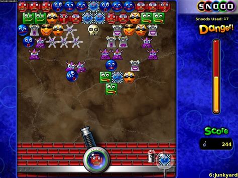 Snood Deluxe Game Database