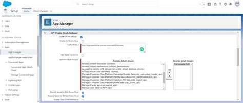 how to set up an admin api user in salesforce and create contacts