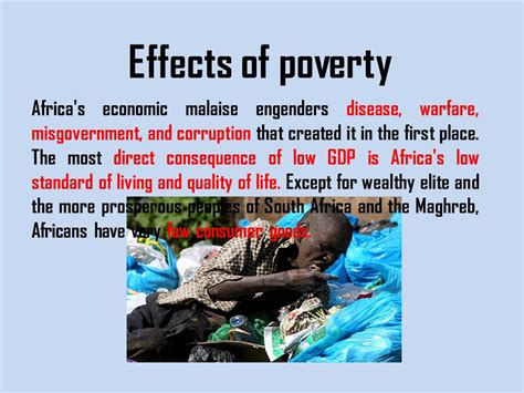 Causes Of Poverty In Africa