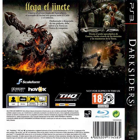 Darksiders Ps3 Seminovo Jogo Mídia Física Arena Games Loja Geek
