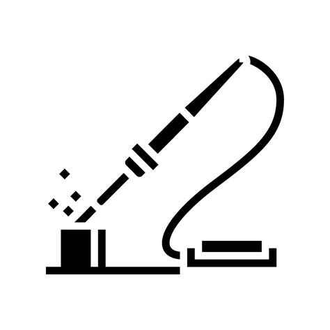 Soldering Materials Engineering Glyph Icon Vector Illustration 28220232