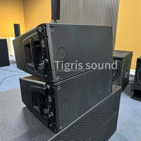 tigris hdl 20 a line array speakers 700w rms powered sound