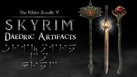 Skyrim Daedric Artifacts