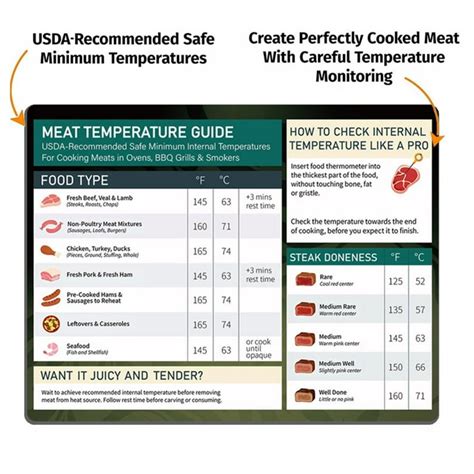 Usda Meat Temperature Chart