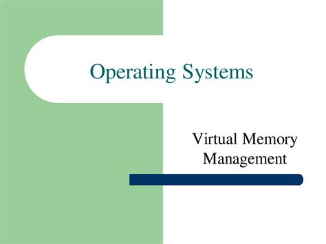 SOLUTION Operating System Virtual Memory Management Studypool