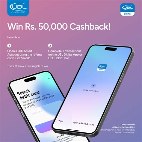 Ubl United Bank Ltd Unlock Rewards With Ubl Smart Account Open A Ubl Smart Account Using