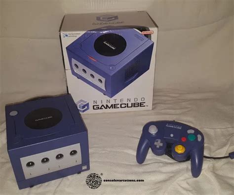 Nintendo Gamecube Indigo Console Aus Consolevariations