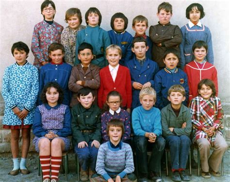 Photo De Classe Entre 1971 Et 1974 De 1971 Ecole Publique Primaire Et