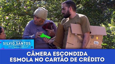 Esmola no Cartão de Crédito Câmeras Escondidas Ítalo Sena