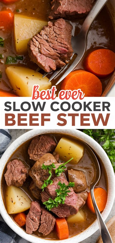 Slow Cooker Beef Stew