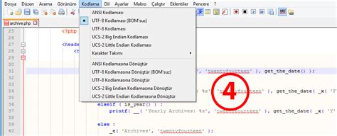 Php Türkçe Karakter Sorunu BOM UTF Web Tasarım Atölyesi