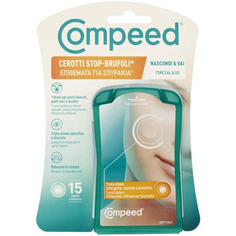 Compeed Cerotti Stop Brufoli Nascondi And Vai 15 Pz Compeed Iperdrive