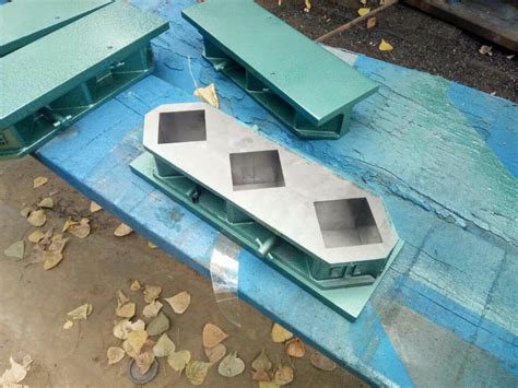 Steel Three Gang Moulds