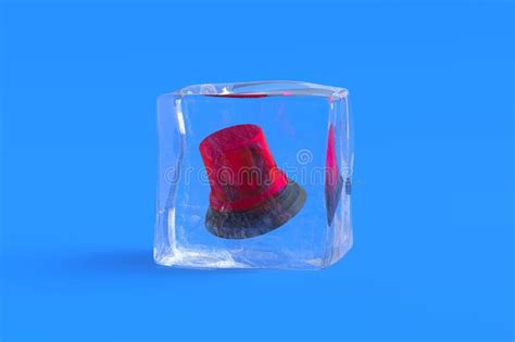 Light Flasher In Ice Cube Stock Illustration Illustration Of Light