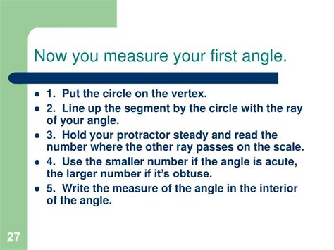 ppt understanding naming measuring and drawing angles powerpoint