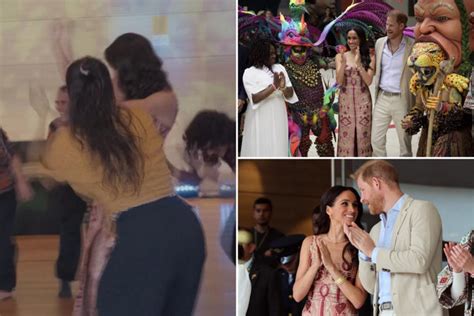 Meghan Markle Busts Out Impressive Dance Moves During Colombia Tour