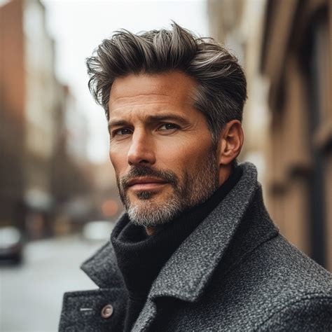 Hairstyles For Older Men With Gray Hair In 2024 Grey Hair Men Older