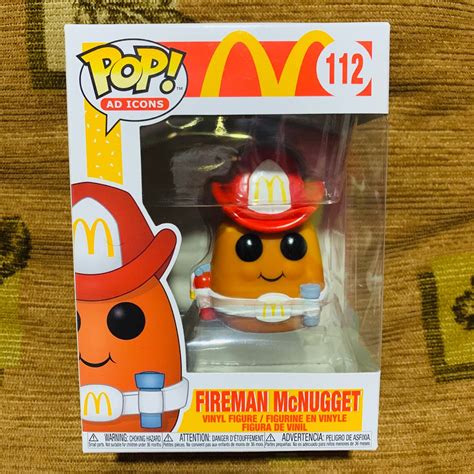 Funko Pop Fireman Nuggets Hobbies And Toys Toys And Games On Carousell