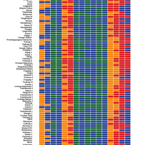 Snp Fingerprinting Of 117 Tea Cultivars Based On Eight Snp Markers
