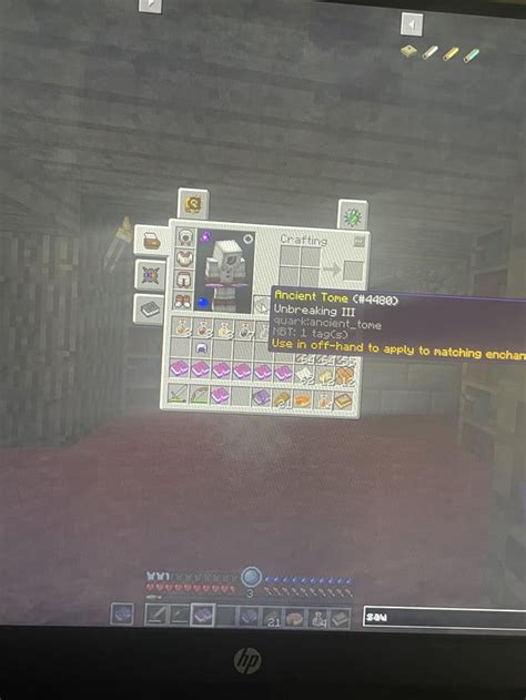 The Ancient Tome Wont Work Wont Combine With My Unbreaking 3 Book