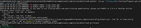Bug Of Quant Aware Training Of Tinypose ！ · Issue 6365 · Paddlepaddle