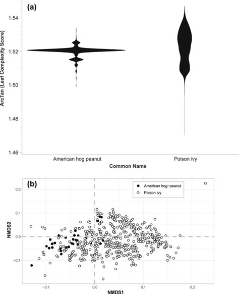 A Violin Plots Of Total Leaf Complexity Scores Illustrate Expectations Download Scientific