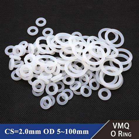 Cs 2mm Od 5 100mm Vmq O 
