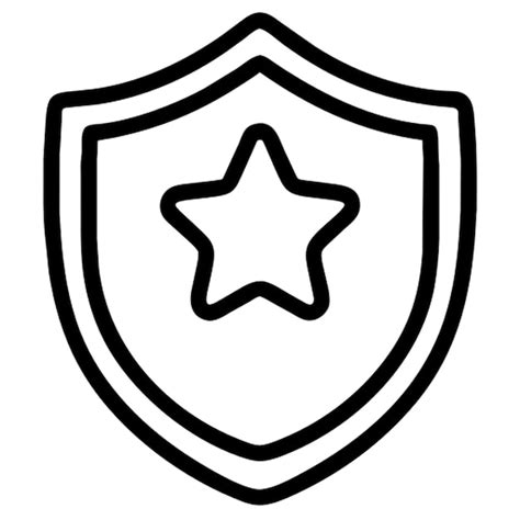 Premium Vector Shield Icon Icon Outline