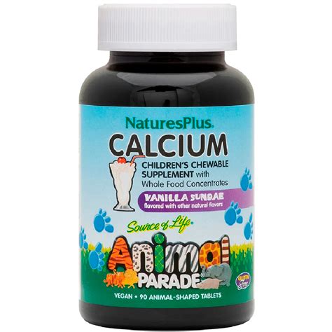 ANIMAL PARADE CALCIUM CHLDREN'S CHEWABLES VANILLA SUNDAE