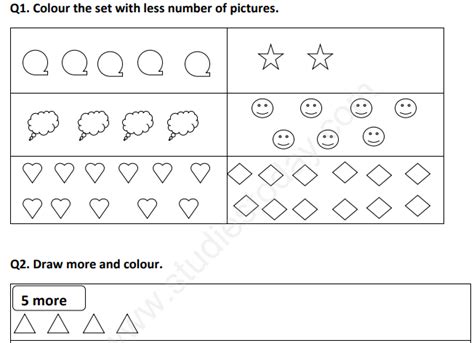 Cbse Class 1 Maths Revision Assignment Set C 2025 26 Cbse Ncert