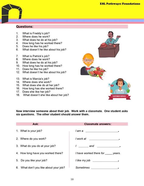 Adult Esl Lessons Jobs Beginner Stickyball Esl Lessons