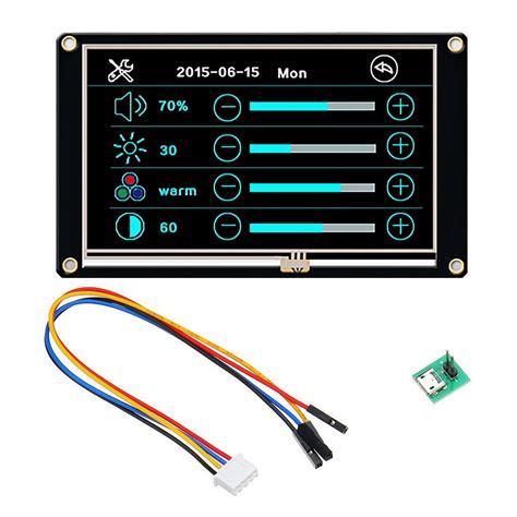 PANTALLA DISPLAY TACTIL PROGRAMABLE ITEAD NEXTION ENHANCED HMI 4 3P