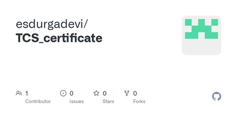 Github Esdurgadevitcscertificate