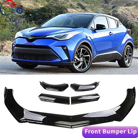 Laicy For Toyota Chr C Hr 2018 2022 Car Front Bumper Chin Lip Spoilers