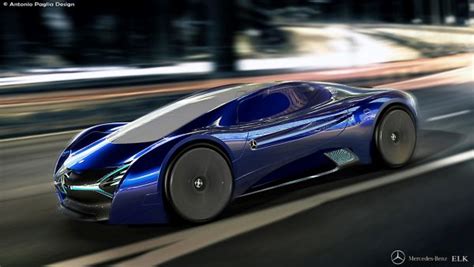 The Mercedes Benz Elk Electric Supercar Imagination Knows No