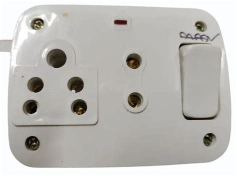 A Modular Switch Socket Combination Box Plastic At Piece In Mainpuri