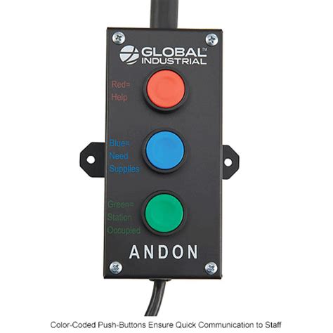 Global Industrial™ Workbench Led Stack Light