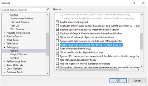 Disabling Built In Chrome In Visual Studio 2017 2019 From Starting When Debugging Johan Boström
