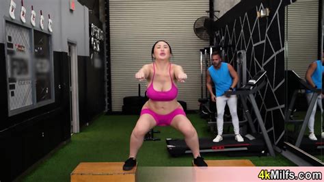 Chubby Asian Housewife Has A Crush On Her Gym Insctructor And Now Its