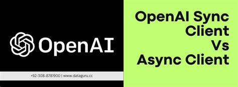 how openai sync client is different from async client asyncopenai in