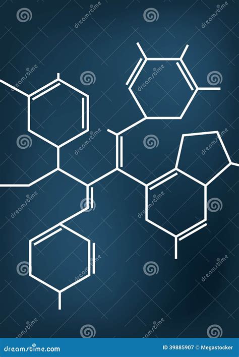 Abstract Chemical Formula Stock Illustration Illustration Of Chemical 39885907