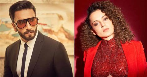 Netizens Feel Ranveer Singh Took A Sly Dig At Kangana Ranaut Over His