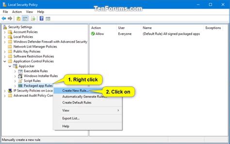 Use Applocker To Block Microsoft Store Apps In Windows 10 Tutorials
