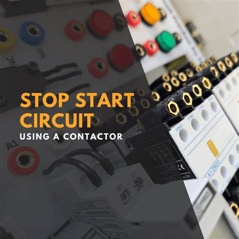 Stop Start Circuit Using A Contactor Infinispark