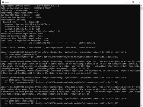 An Error Occurs When Run Npm Install Dicomweb Proxy Issue Knopkem Dicomweb Proxy GitHub