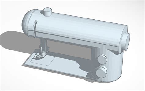 3d Design Sewing Machine Tinkercad
