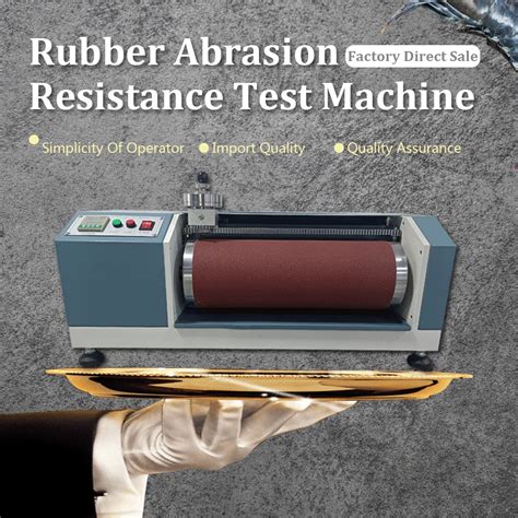 Din Abrasion Tester Rubber Abrasion Resistance Test Machine Universal