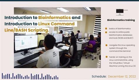 Bioinformatics Training December 12 2022 Pgc Mindanao